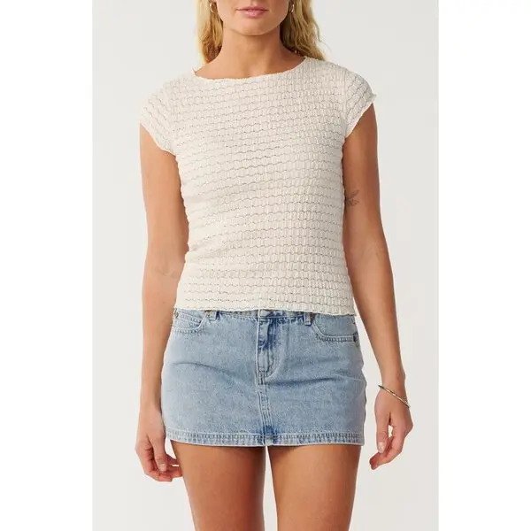 Rip Curl Bossa Nova Texture Top - Bone