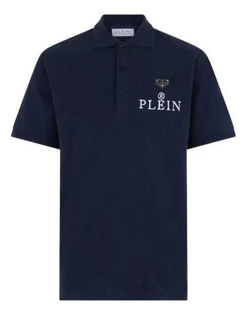 Philipp Plein Polo T-shirt Plein R - Navy