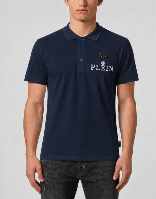 Philipp Plein Polo T-shirt Plein R - Navy