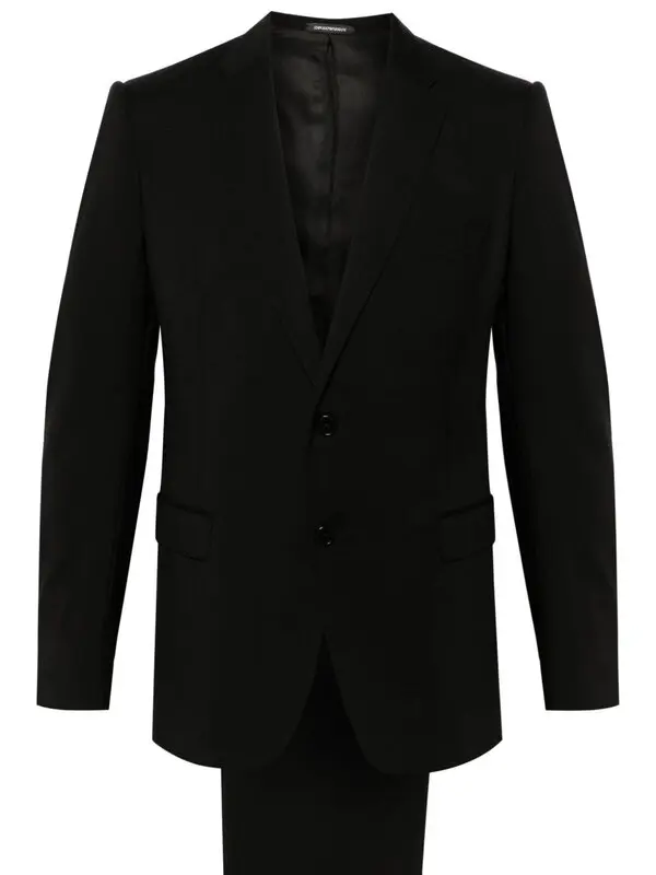 Emporio Armani Wool Single-breasted Suit