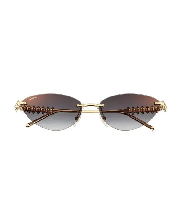 Cartier Clash De Sunglasses - Black