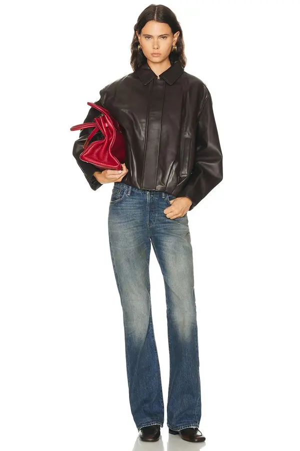 ARMA Melis Lamb Butter Jacket - Coffee Bean