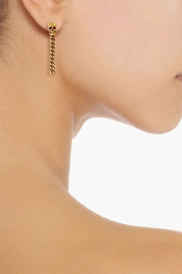 Alexander McQueen Tone Earrings
