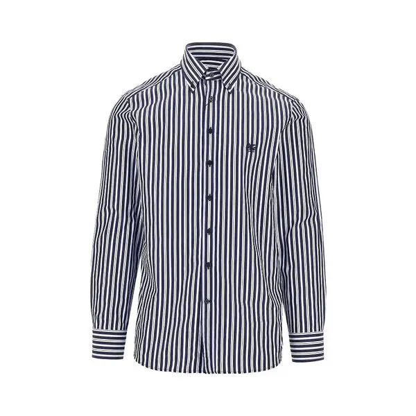 Etro Pegaso Logo Cotton Shirt