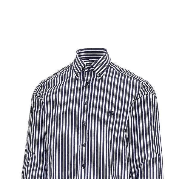 Etro Pegaso Logo Cotton Shirt