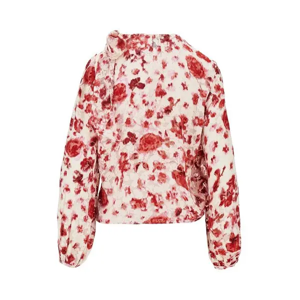 Isabel Marant Étoile Printed Silk Devoré Blouse - Multicolor