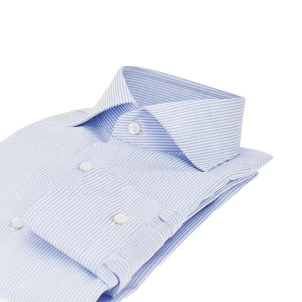 FINAMORE 1925 Milano' Cotton Shirt With Striped Motif