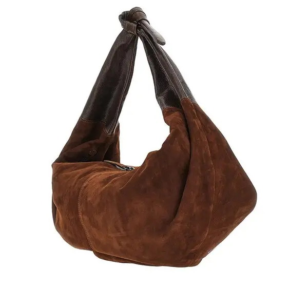 AUTENTICA 504 Adara' Suede Leather Large Bag