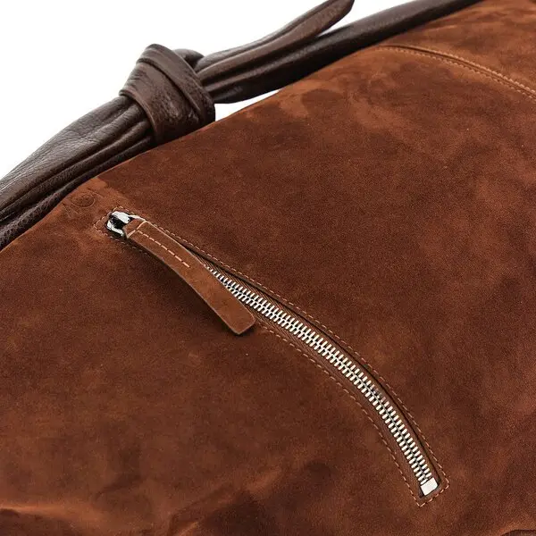 AUTENTICA 504 Adara' Suede Leather Large Bag