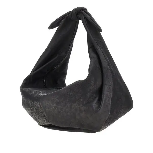 AUTENTICA 504 Large Adara Nappa Leather Bag With Knotted Handle