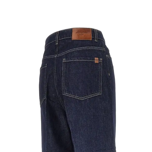 Max Mara Cotton Denim Wide-leg Jeans
