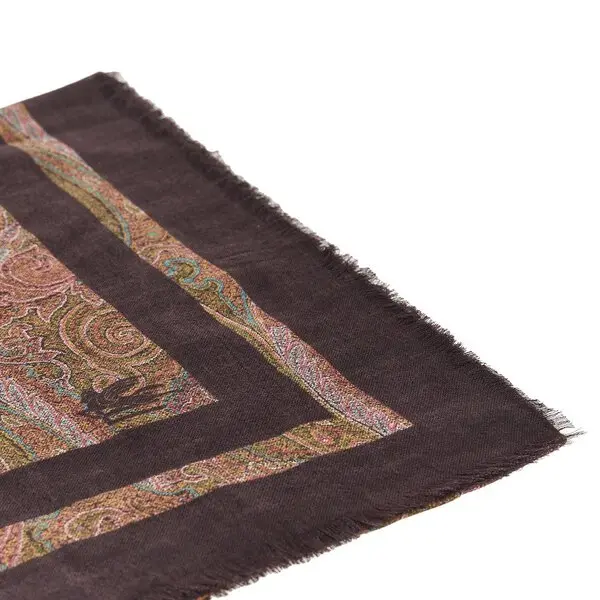 Etro Paisley Modal And Cashmere Shawl