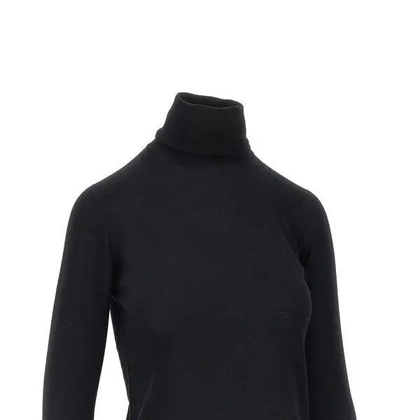Max Mara Virgin Wool Knit Turtleneck
