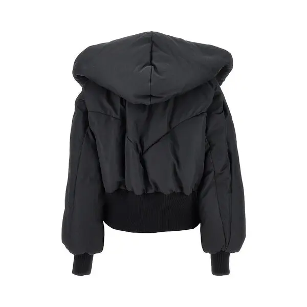 Attico Cotton-blend Padded Bomber Jacket
