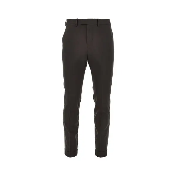 PT TORINO Stretch Wool Master Fit Pants - Brown