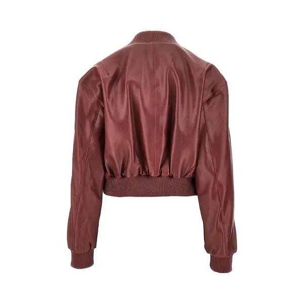 ARMA Hannan' Leather Bomber Jacket
