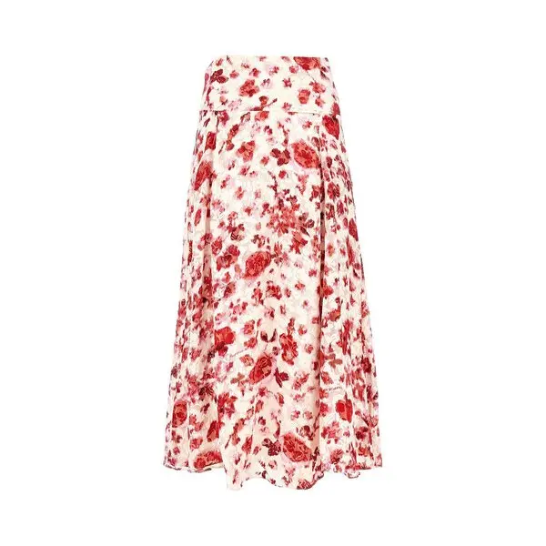 Isabel Marant Étoile Silk-blend 'hilza' Long Skirt