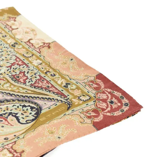 Etro Paisley Silk And Wool Shawl