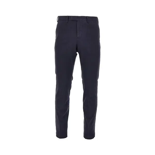 PT TORINO Stretch Gabardine Master Fit Pants - Blue