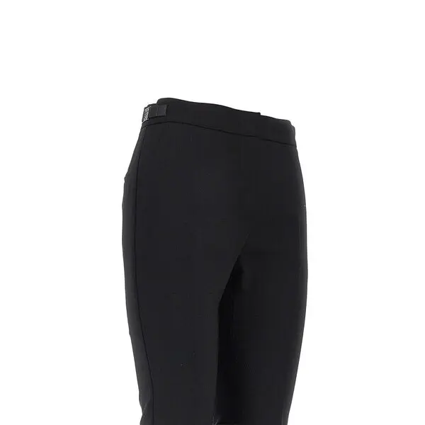 Max Mara Stretch Wool Canvas Cropped Pants
