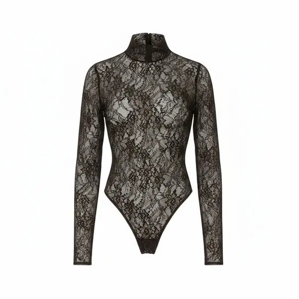 Andamane Ziggy' Lace Bodyuit - Brown