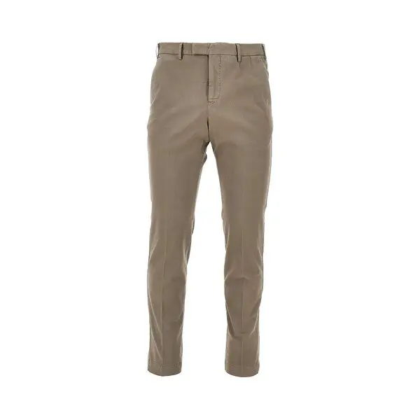 PT TORINO Stretch Gabardine Master Fit Pants - Beige