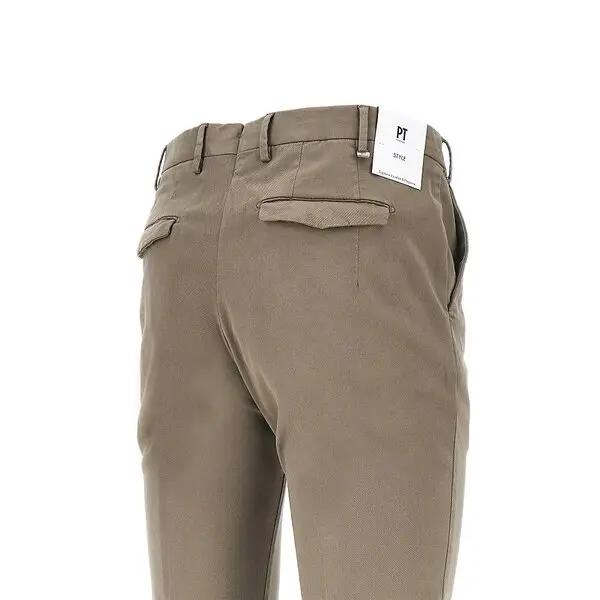 PT TORINO Stretch Gabardine Master Fit Pants - Beige