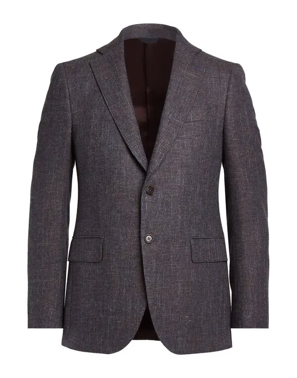 TOMBOLINI Blazer Size Wool, Cotton, Linen, Polyamide