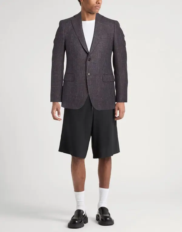 TOMBOLINI Blazer Size Wool, Cotton, Linen, Polyamide