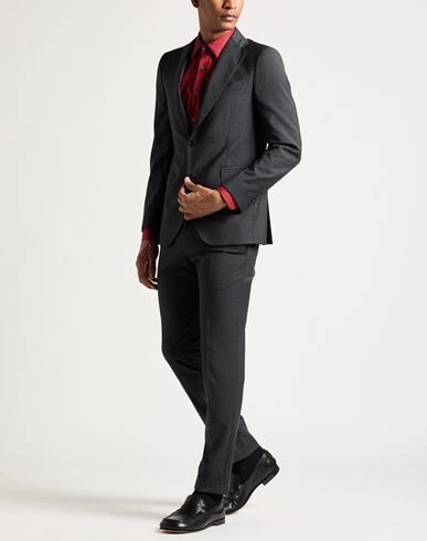 TOMBOLINI Suit Charcoal Size Virgin Wool