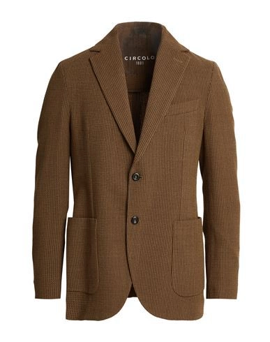 CIRCOLO 1901 Blazer Khaki Size Virgin Wool, Elastane
