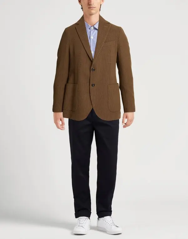 CIRCOLO 1901 Blazer Khaki Size Virgin Wool, Elastane