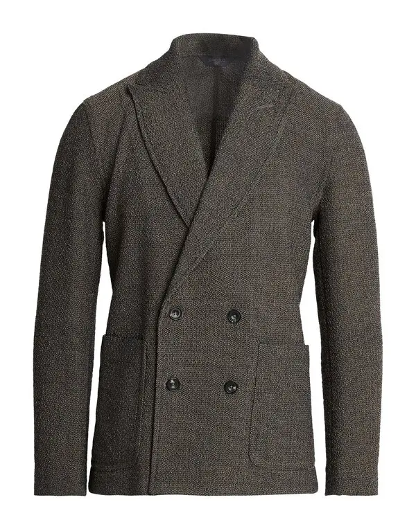 CIRCOLO 1901 Double-breasted Blazer In Virgin Wool, Linen, Cotton, Polyamide, And Elastane