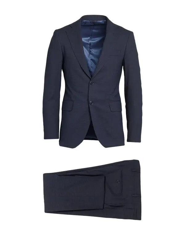 TOMBOLINI Suit Size Wool, Viscose, Polyester, Elastane