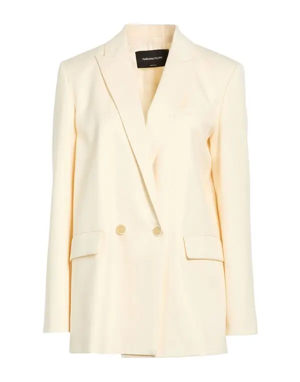Fabiana Filippi Single-breasted Blazer - White