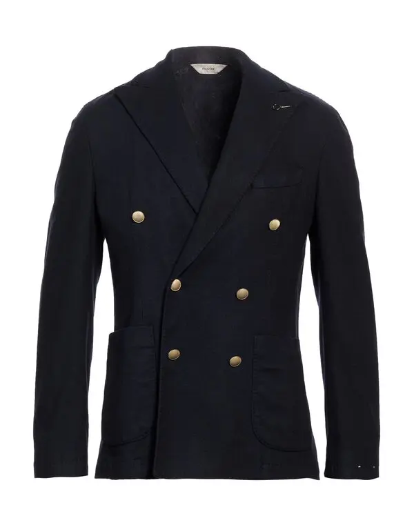 PAOLONI Blazer Midnight Size Virgin Wool, Polyamide, Elastane