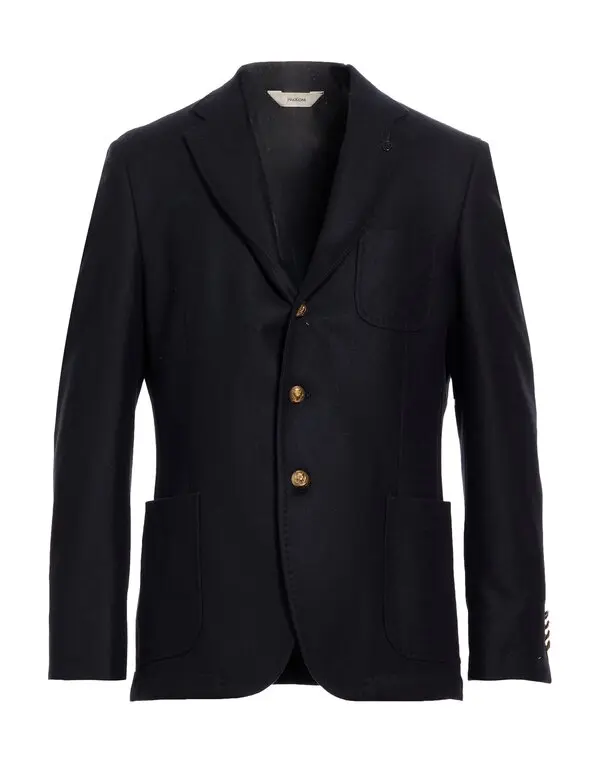PAOLONI Blazer Size Wool, Polyamide