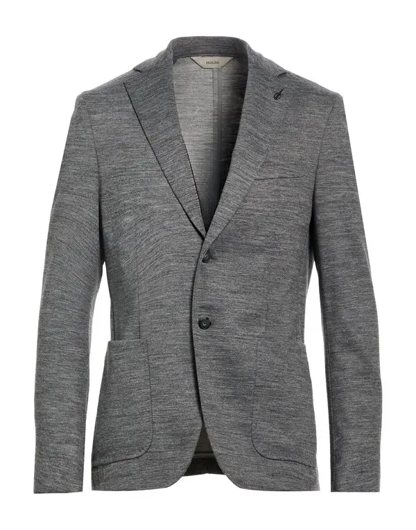 PAOLONI Blazer Size Wool, Acrylic, Polyamide
