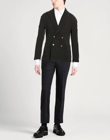 PAOLONI Blazer Dark Size Wool, Polyamide, Cashmere