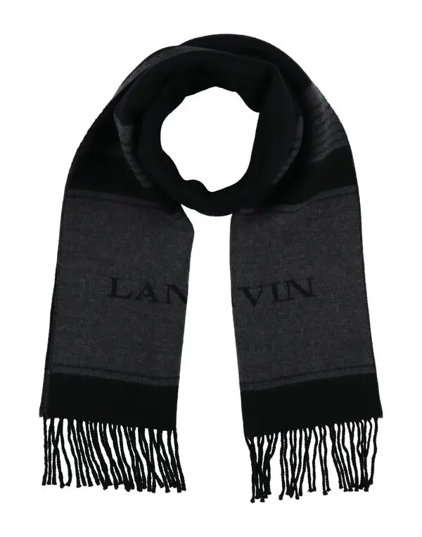 LANVIN Scarf Virgin Wool - Black