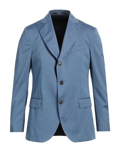 DRUMOHR Blazer Light Size Virgin Wool, Cotton, Silk - Blue