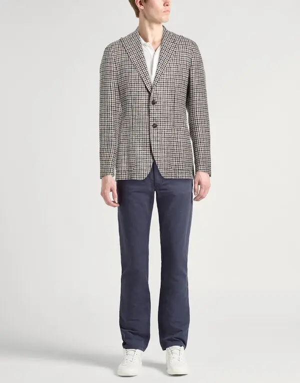 Tagliatore Blazer Size Wool, Alpaca Wool, Polyamide, Silk, Linen