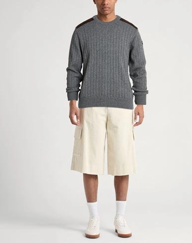 Paul & Shark Sweater In Virgin Wool, Viscose, Cashmere, And Goat Skin