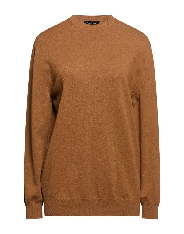 Fabiana Filippi Cashmere Crewneck Sweater - Beige