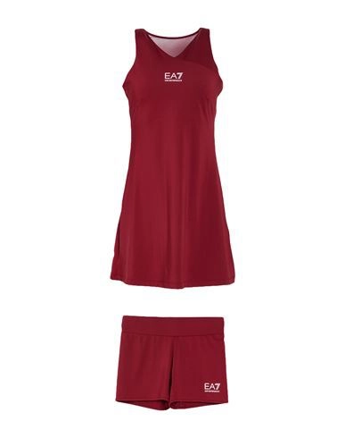 EA7 Mini Dress Size Polyester, Elastane - Red