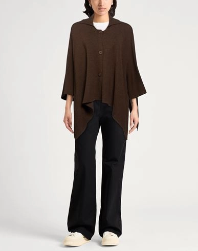 KAOS Cardigan In Acrylic, Viscose, Wool, And Alpaca Wool - Brown
