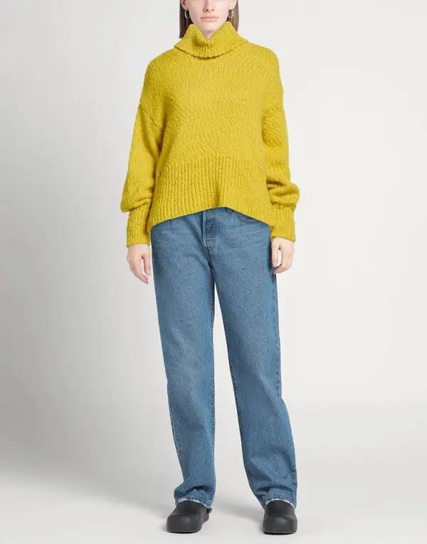 MANILA GRACE Turtleneck Size Wool, Polyamide
