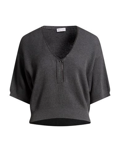 Brunello Cucinelli Sweater Size Cotton - Grey