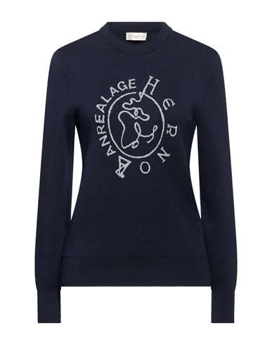 Herno Sweater Size Virgin Wool, Polyester - Navy