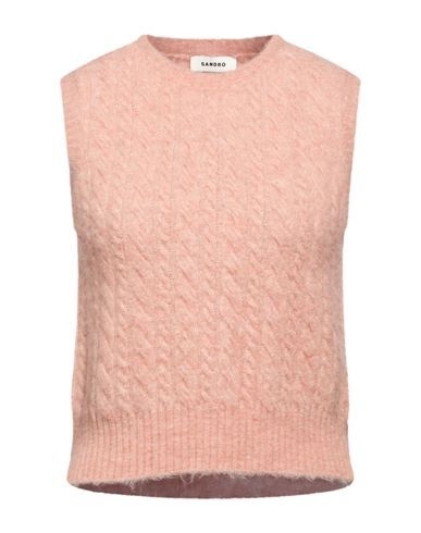 Sandro Sweater Blush Size Wool, Polyamide, Elastane - Pink